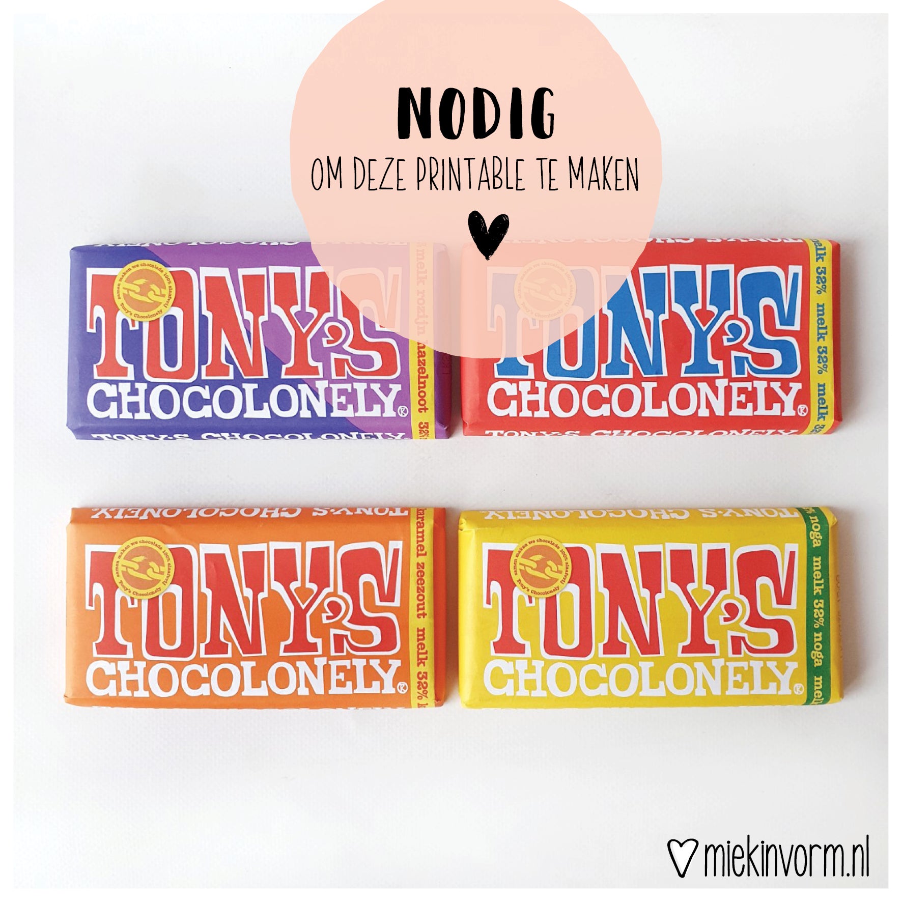 Printable | Chocoladewikkel | chocola-la-la :) | MIEKinvorm